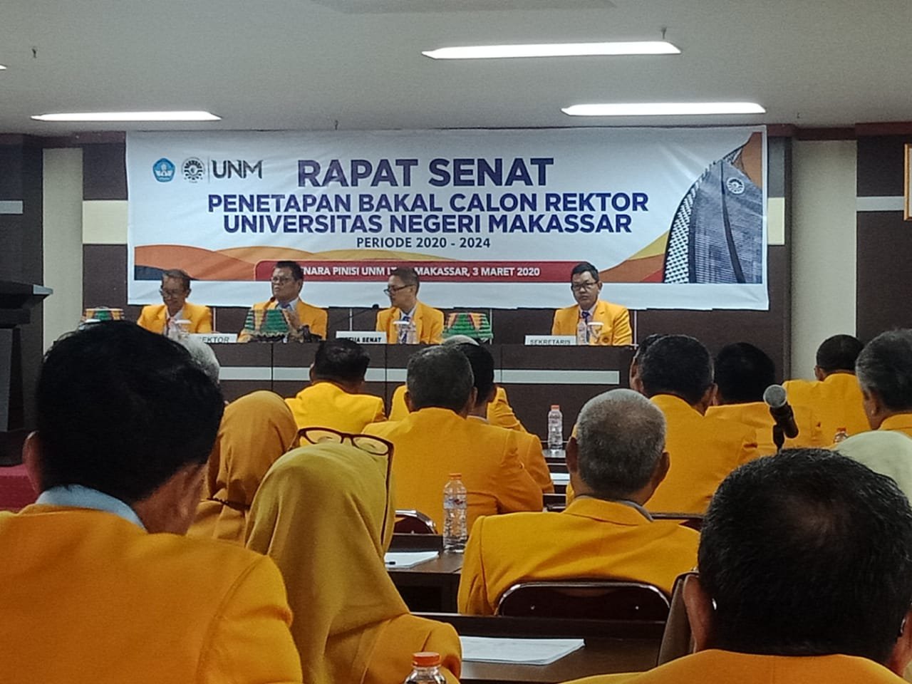 Senat UNM Tetapkan 4 Bakal Calon Rektor Periode 2020-2024 | Mediasulsel.com