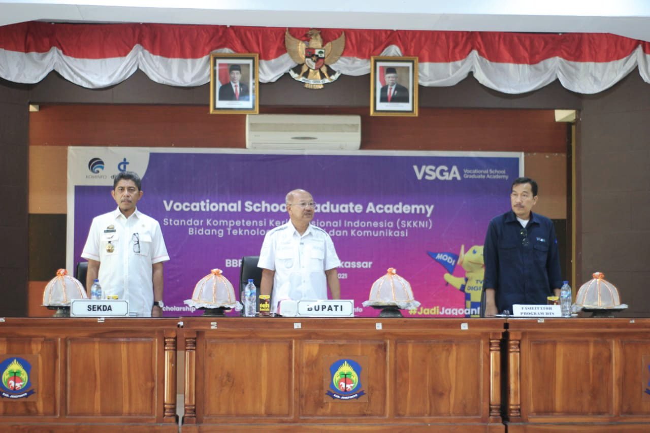 Program VSGA Pelatihan Berbasis Kompetensi Nasional di Jeneponto ...