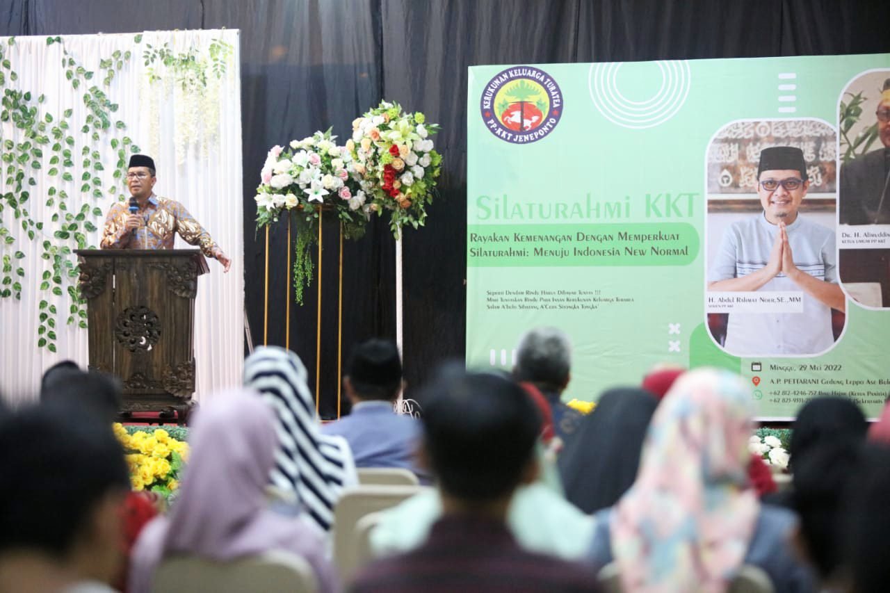 Halal Bi Halal KKT Jeneponto: Danny Pomanto Akui Kekompakan Keluarga ...