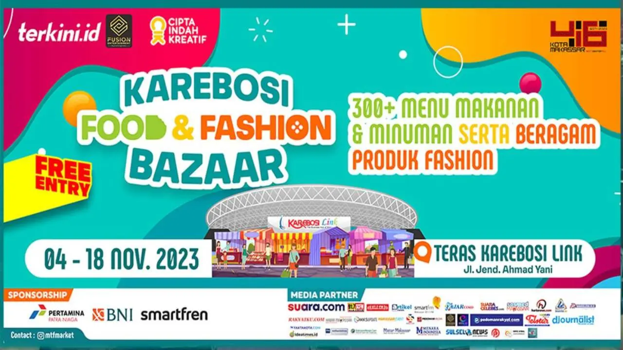 Bazaar Kuliner dan Fashion di Teras Karebosi Diramaikan Dance KPop ...