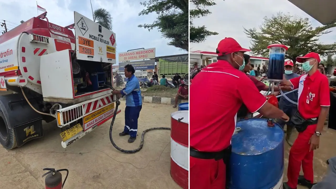 SPBU Mobile dan Canting Jadi Andalan Pertamina Salurkan BBM di Medan ...